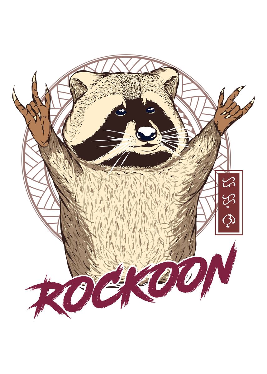 'Rockoon White' Poster, picture, metal print, paint by Thor Reyes ...