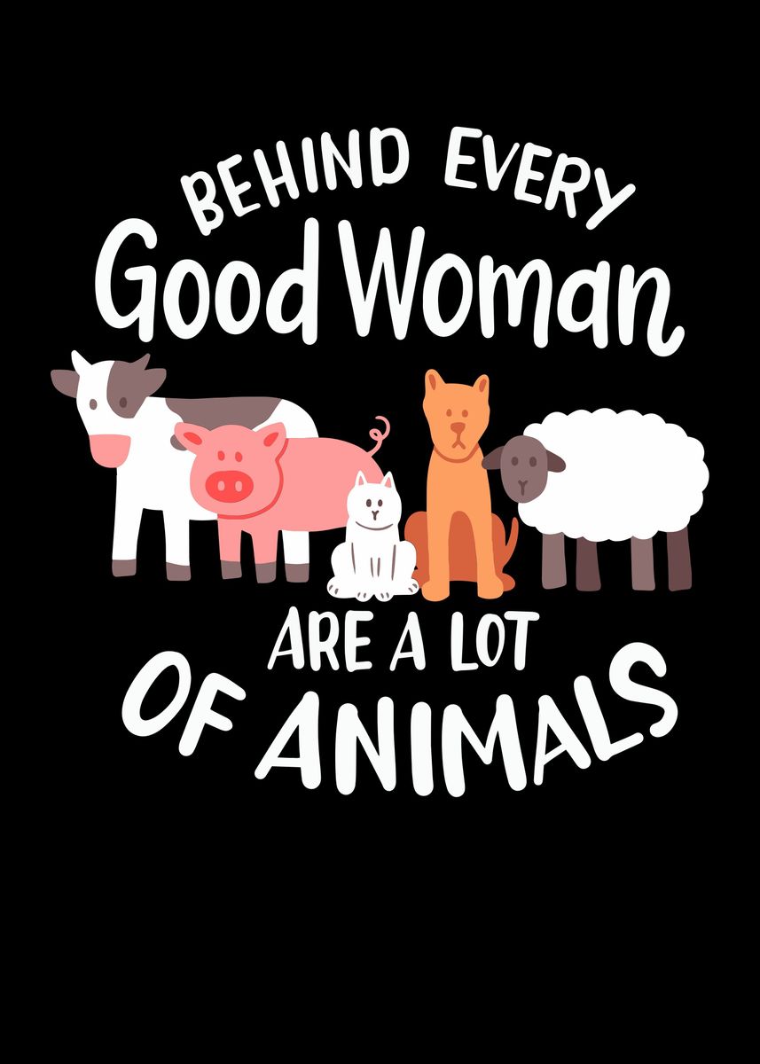 'Behind Every Good Woman' Poster, picture, metal print, paint by Uwe ...
