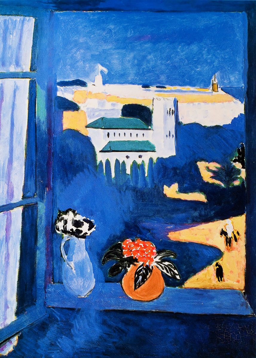'Window at Tangier 1912 ' Poster, picture, metal print, paint by Janice ...