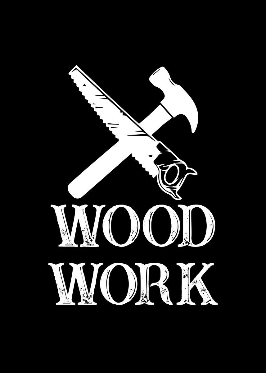 'Woodwork' Poster by bananadesign | Displate