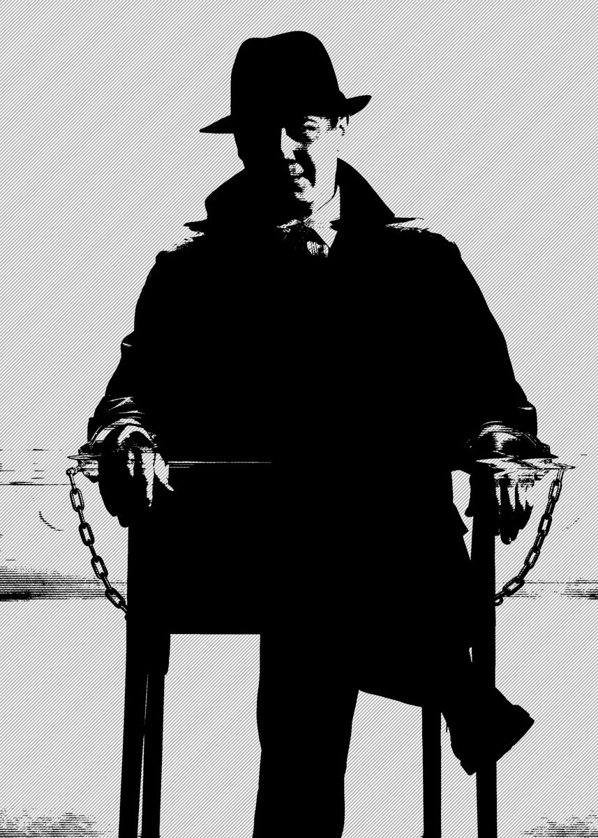 'Raymond Reddington ' Poster, picture, metal print, paint by Faqih Art ...