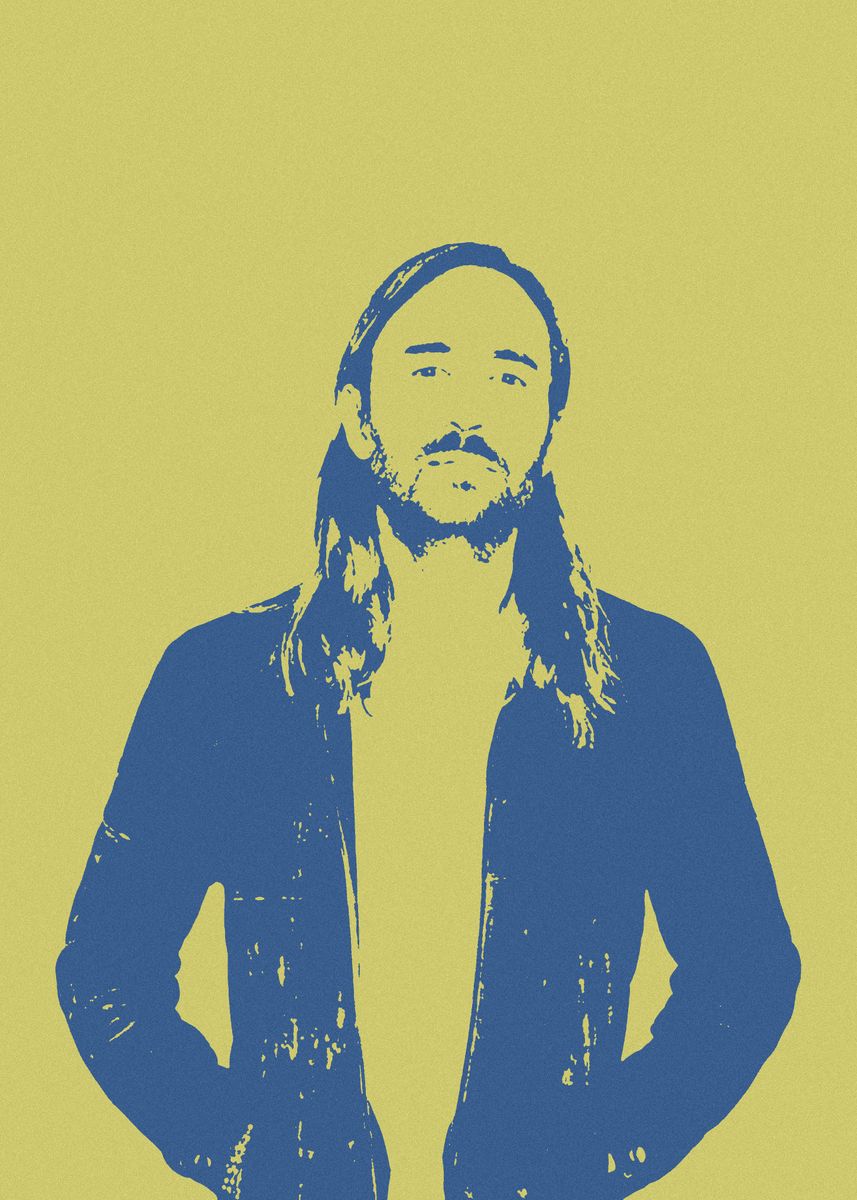 'DAVID GUETTA' Poster, picture, metal print, paint by CarlosBalistreri ...