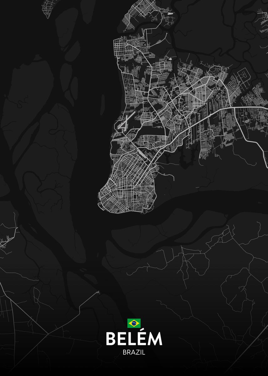 'Belem BR' Poster by IMR Designs | Displate