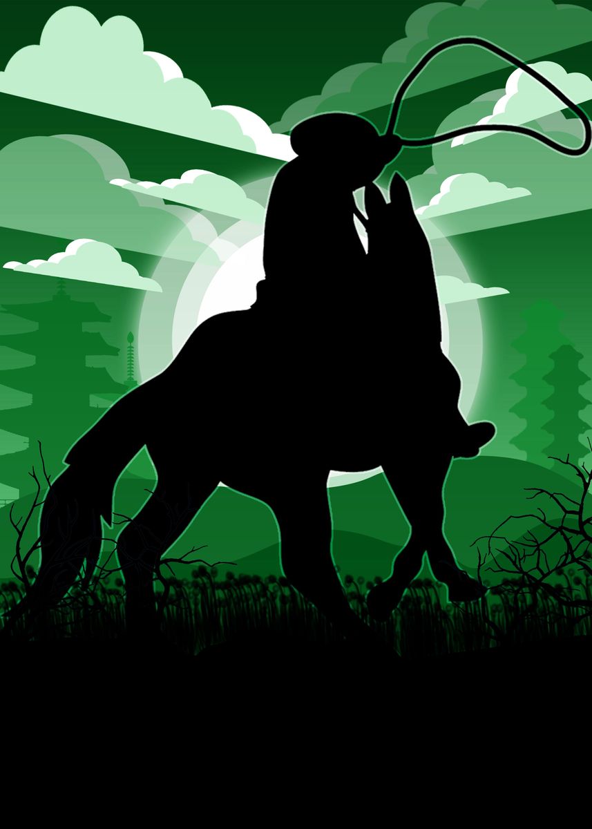 'Cowboy Poster' Poster by Faeyza Art | Displate