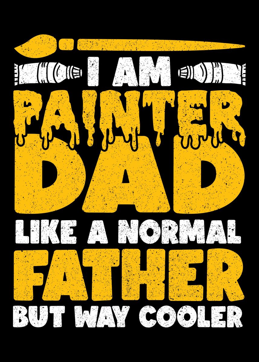 'Painter' Poster by CrazySquirrel | Displate