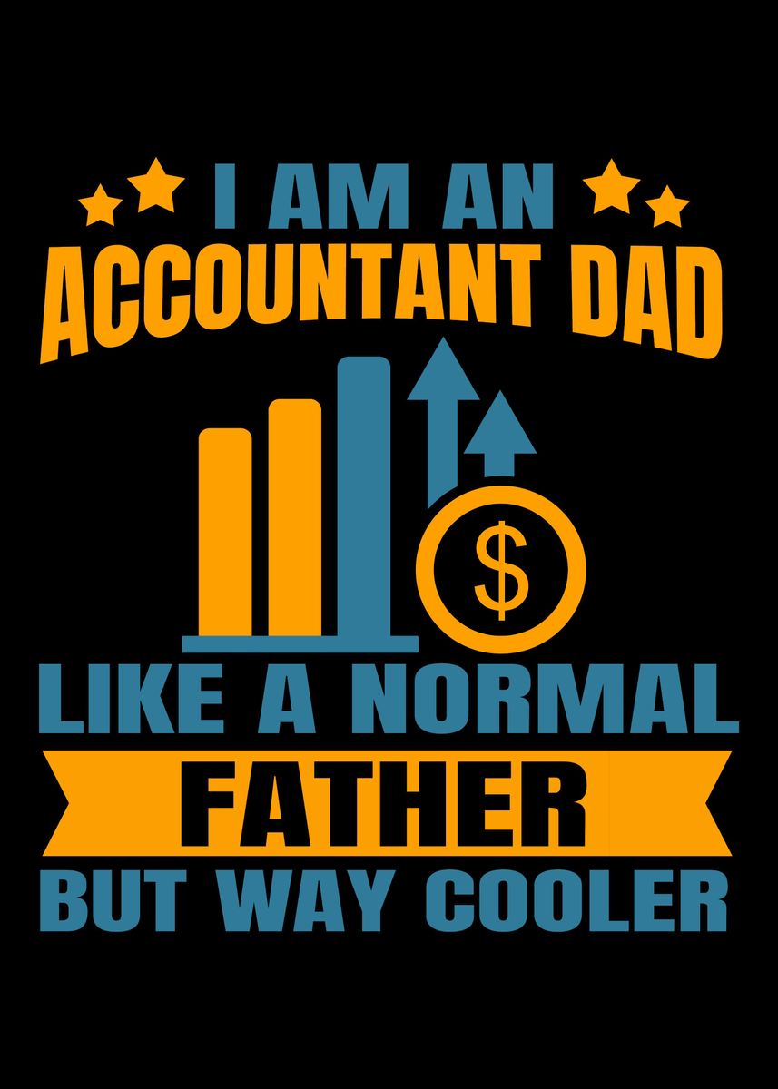 'Accountant Bookkeeper' Poster, picture, metal print, paint by ...