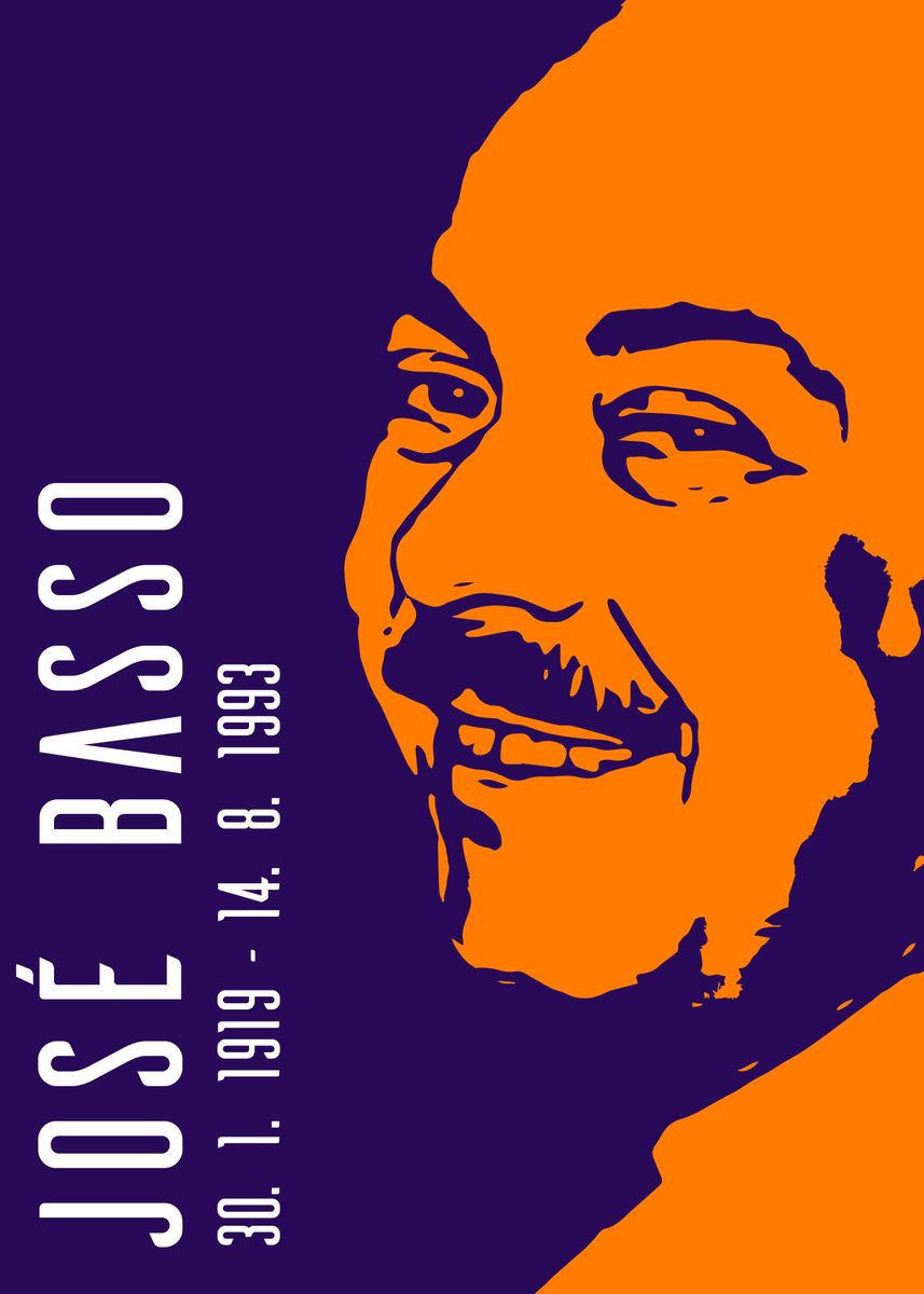 'Jose Basso' Poster by Petra Rommelfanger | Displate