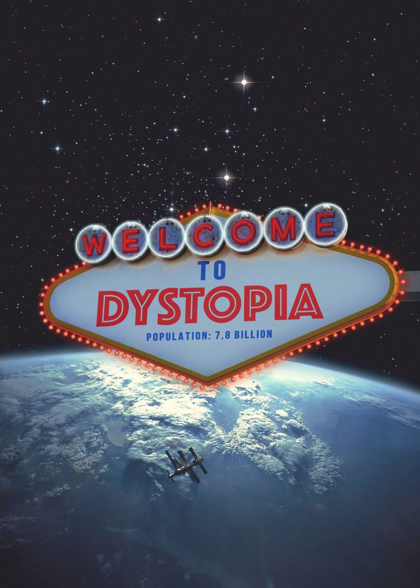 'Dystopia' Poster by Jonas Loose | Displate