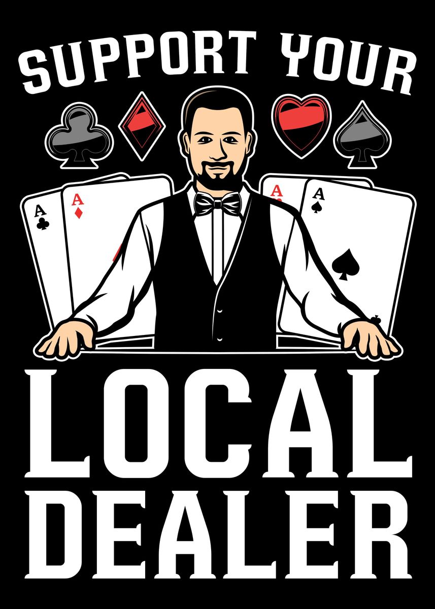 'Poker' Poster by BobbyBubble | Displate