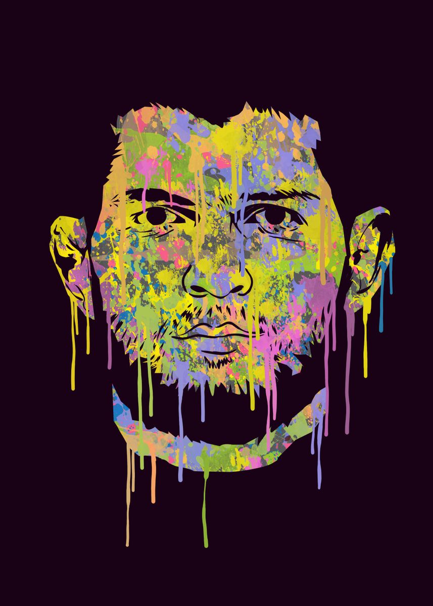 'FIGHTER KHBB NRMGMDV ' Poster, picture, metal print, paint by RAMRAM ...