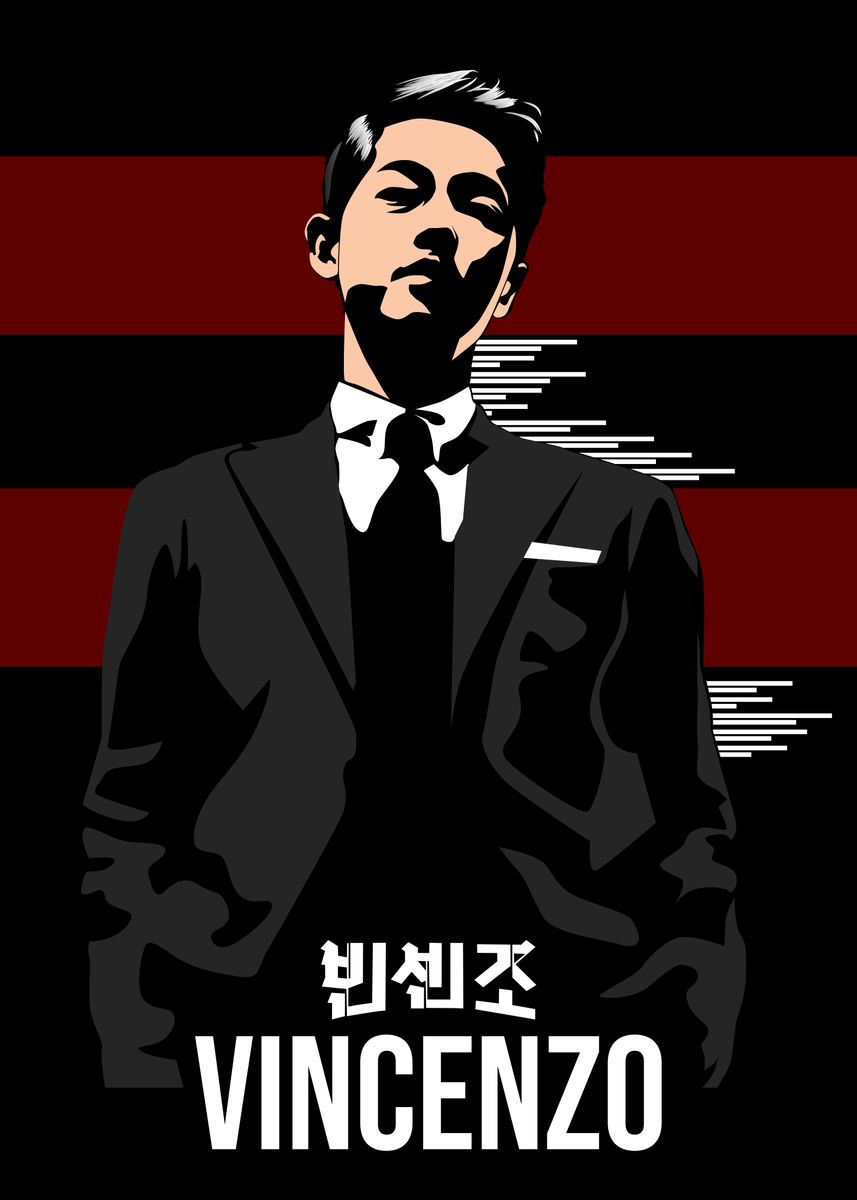 'vincenzo' Poster, picture, metal print, paint by best art moshper ...