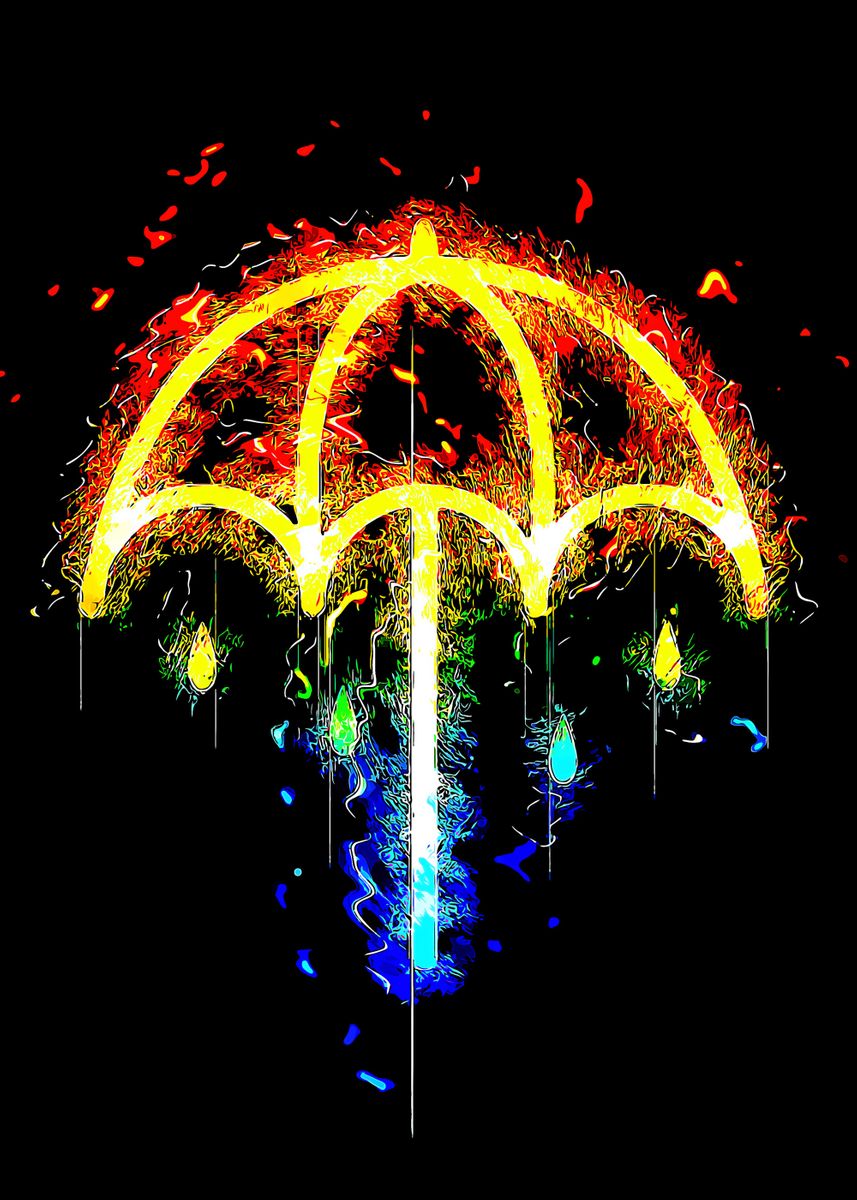 'bmth music ' Poster, picture, metal print, paint by black pasta | Displate