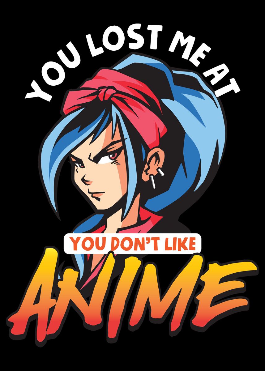 'Funny Anime Manga' Poster, picture, metal print, paint by ...