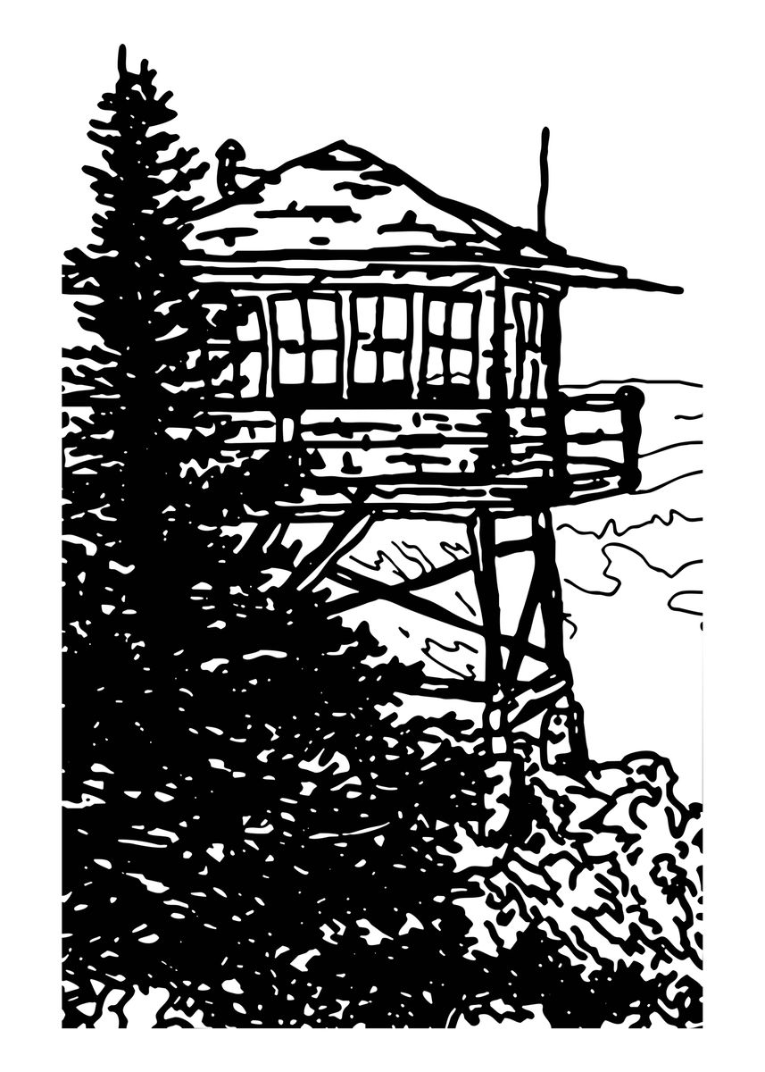 'firewatch' Poster, picture, metal print, paint by riyadi elyas rahmadi ...