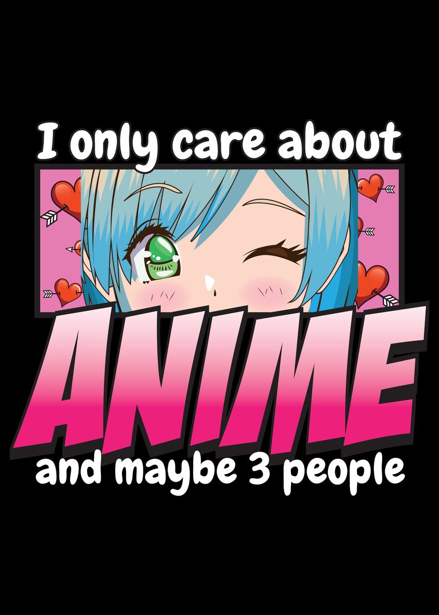 'Funny Anime Manga' Poster, picture, metal print, paint by ...