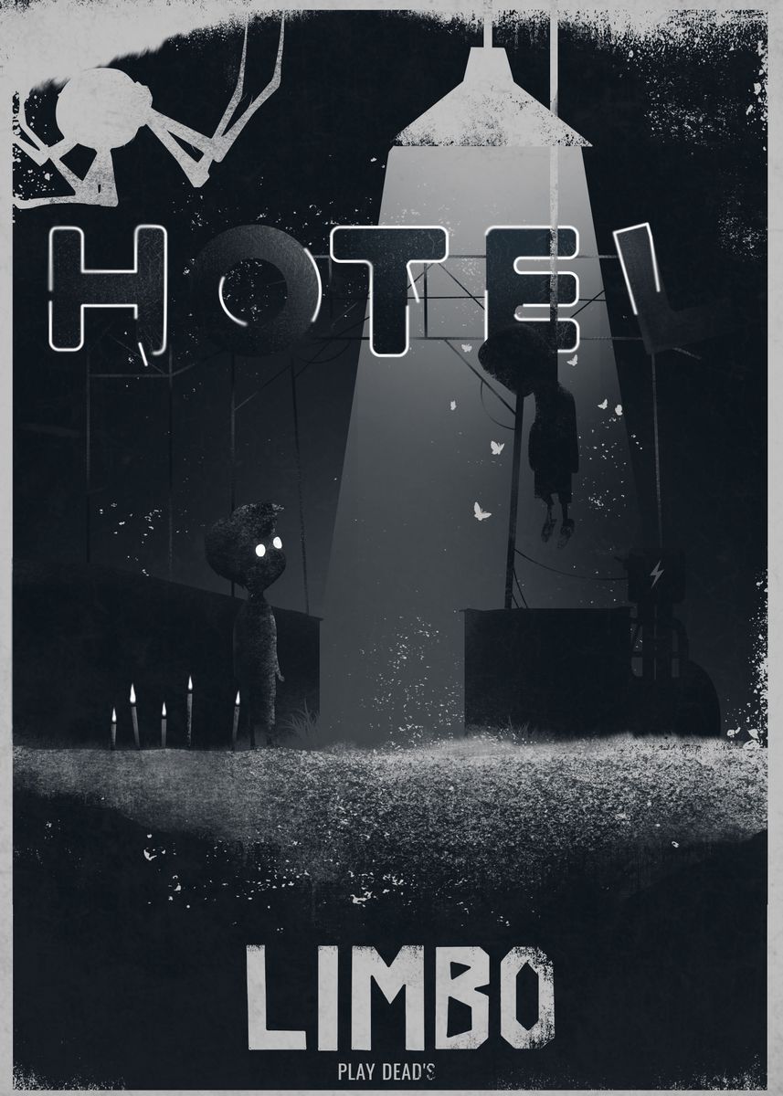 'Limbo' Poster, picture, metal print, paint by Ijunk | Displate