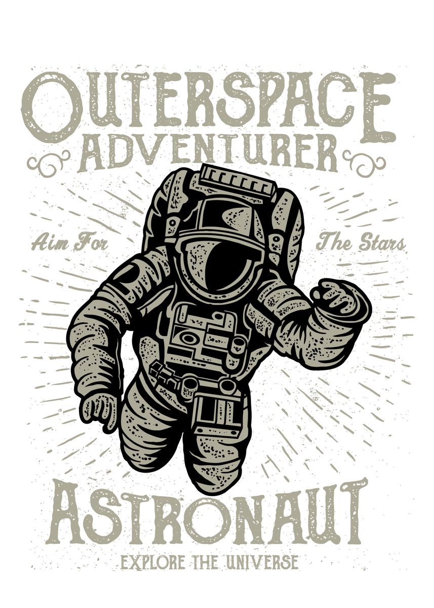 'Astronaut' Poster by thetshirtshop2020 | Displate