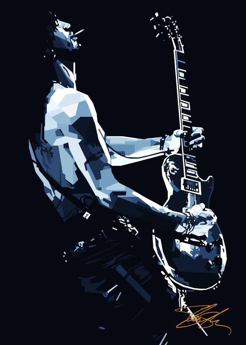 'Great slash Classic' Poster, picture, metal print, paint by R Studio ...