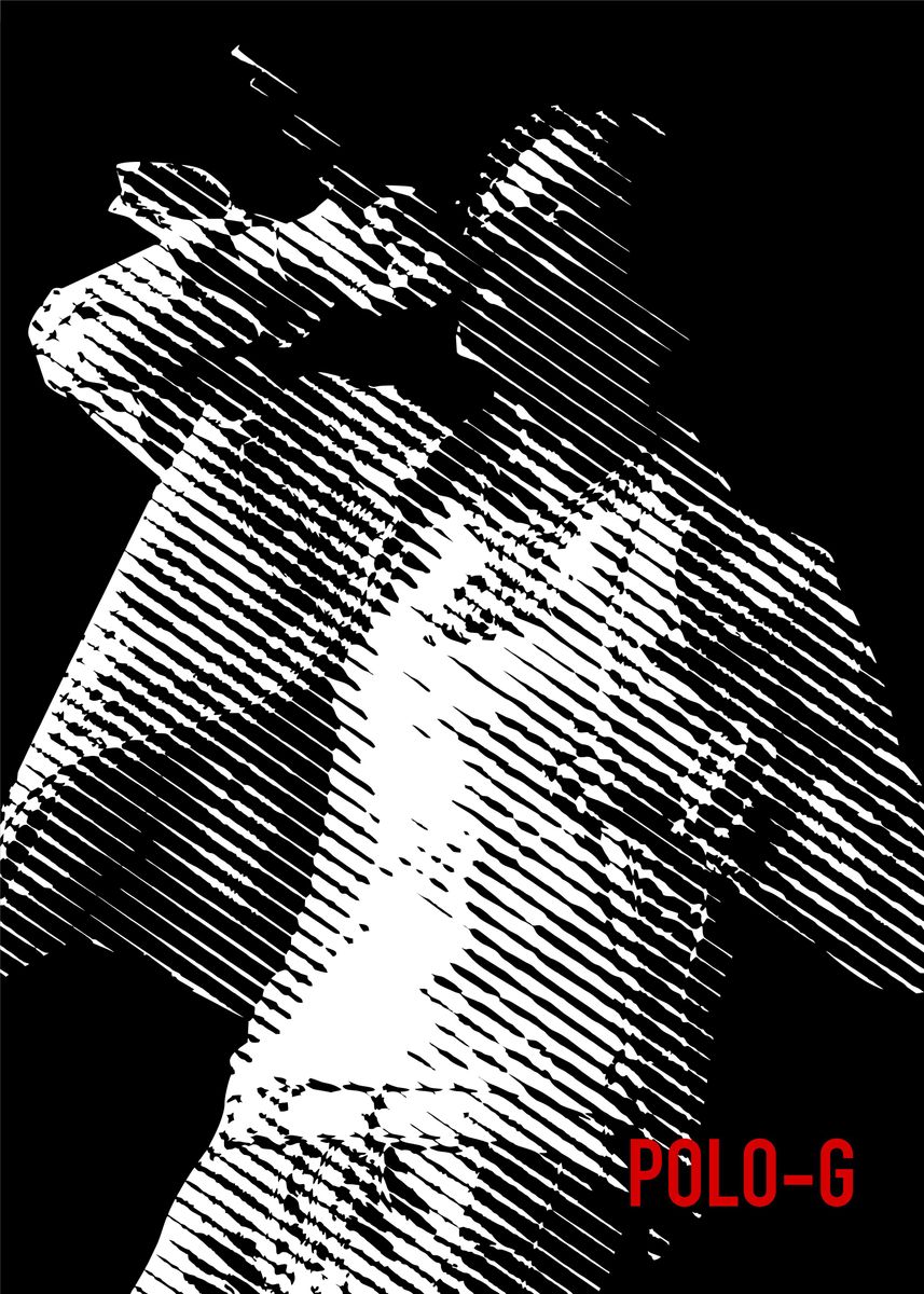 'POLO RAP' Poster, picture, metal print, paint by Top Collection ...