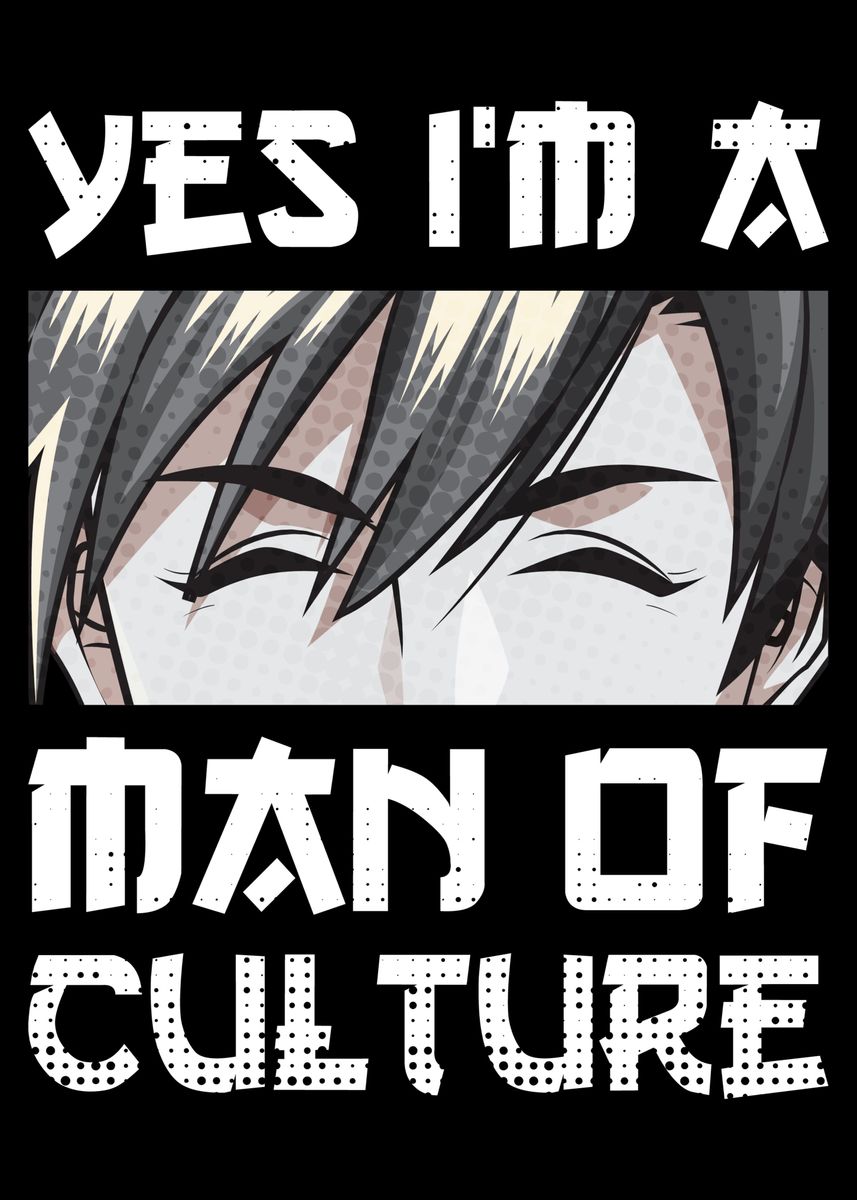 'Funny Anime Manga' Poster, picture, metal print, paint by ...