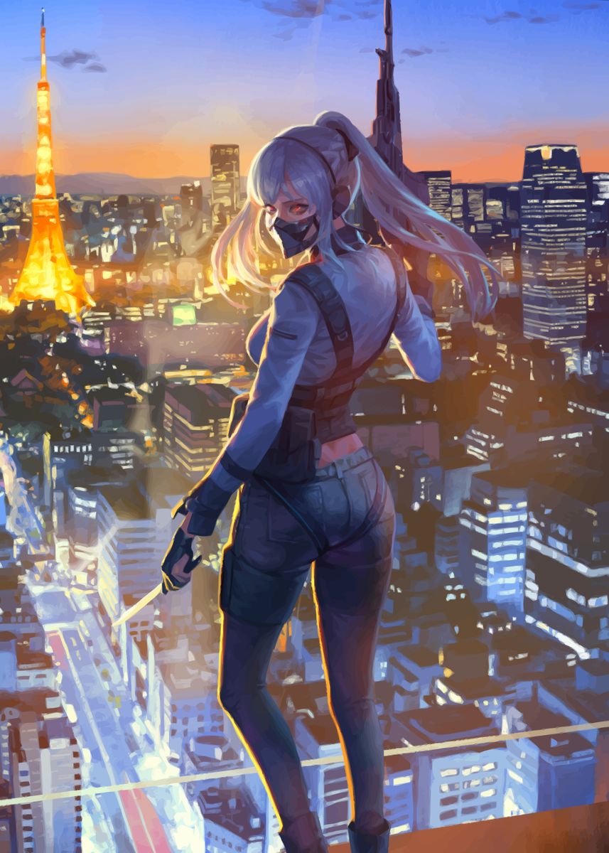 'Girls Frontline' Poster, picture, metal print, paint by Zara Larson ...