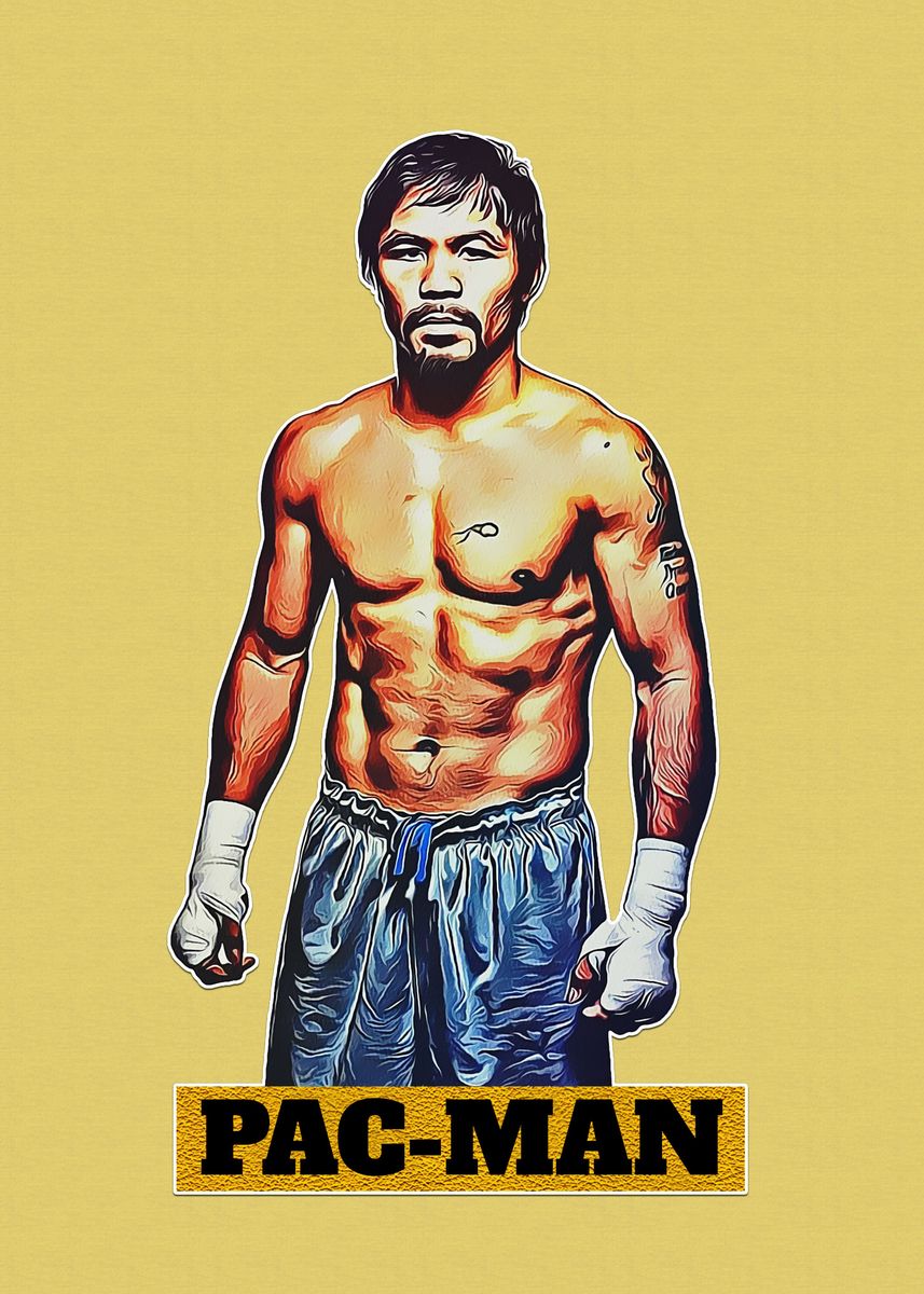 'Manny Pacquiao' Poster, picture, metal print, paint by Mobilunik ...