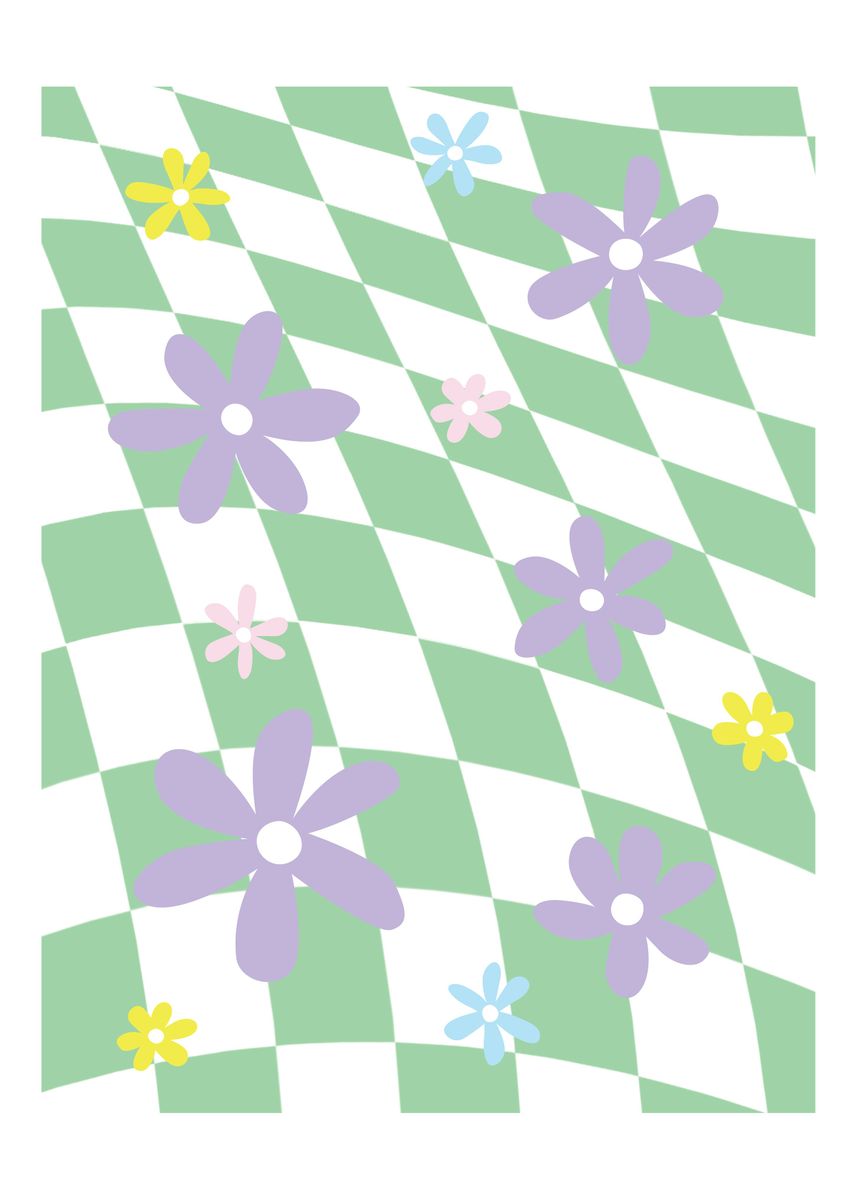 'Green Flower' Poster by Haus and Hues | Displate