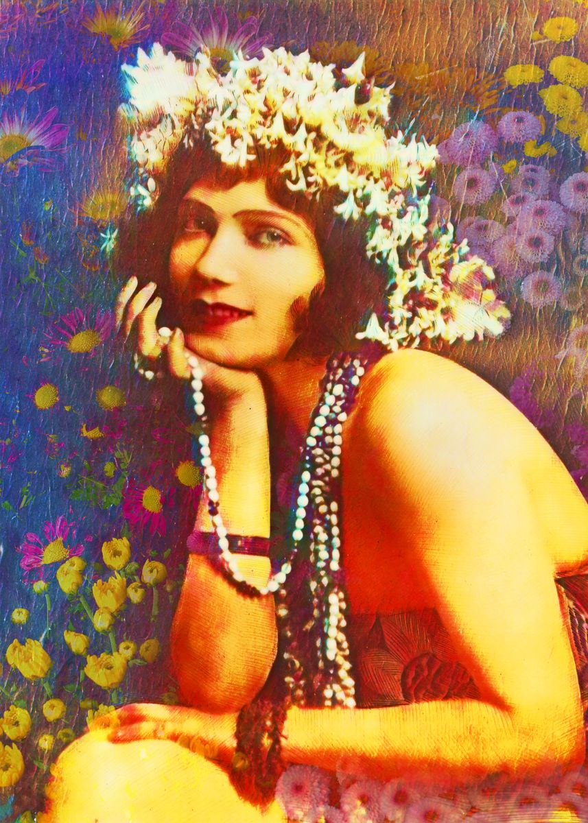 'Gilda Gray' Poster, picture, metal print, paint by Luvcraft | Displate