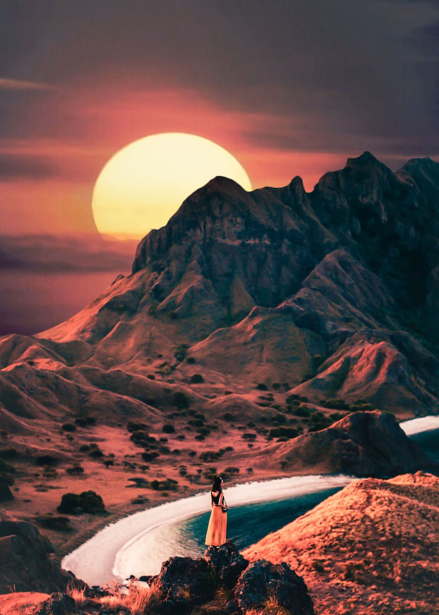 'Sunset Life' Poster by Septianba | Displate