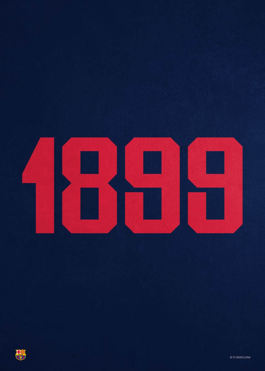 '1899' Poster, picture, metal print, paint by Barça | Displate