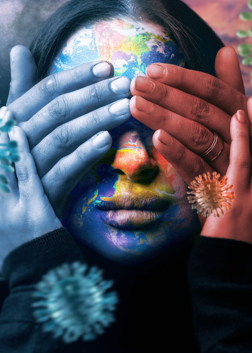 'Pandemic Fight ' Poster by Septianba | Displate