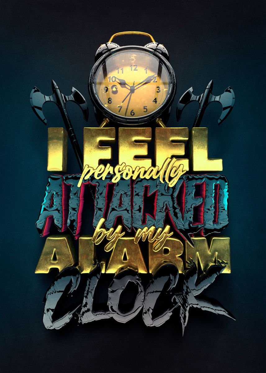 'Personal Attack' Poster by Simas Buivydas | Displate