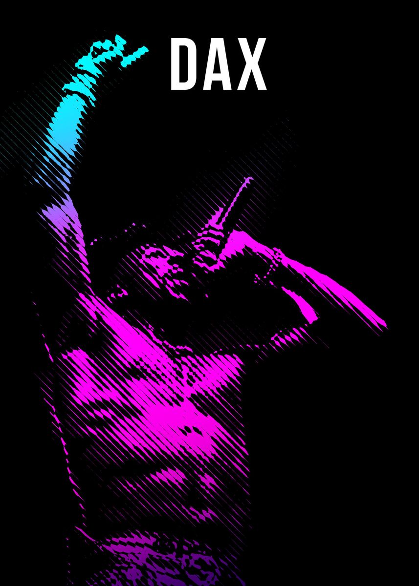 'dax' Poster, picture, metal print, paint by Bestselling Music Posters ...
