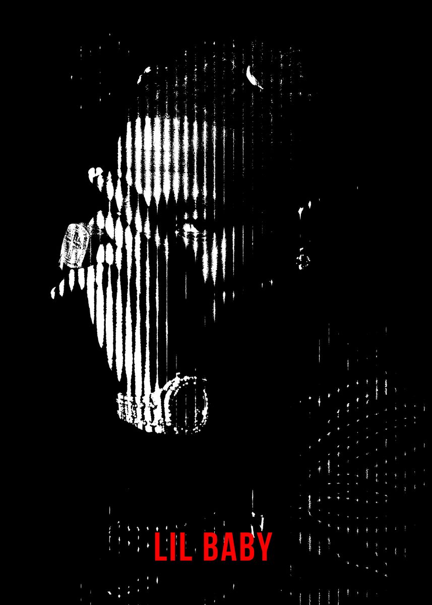 'lil baby' Poster, picture, metal print, paint by Bestselling Music ...