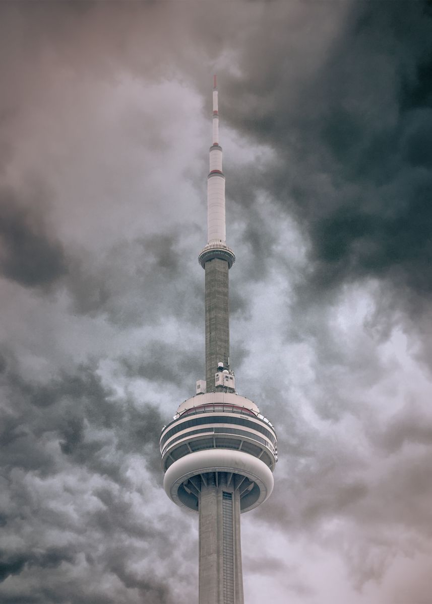 'Cn Tower Toronto' Poster by Lorenzo | Displate