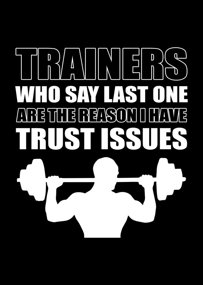 'Funny Fitness Gym' Poster, picture, metal print, paint by FunnyGifts ...