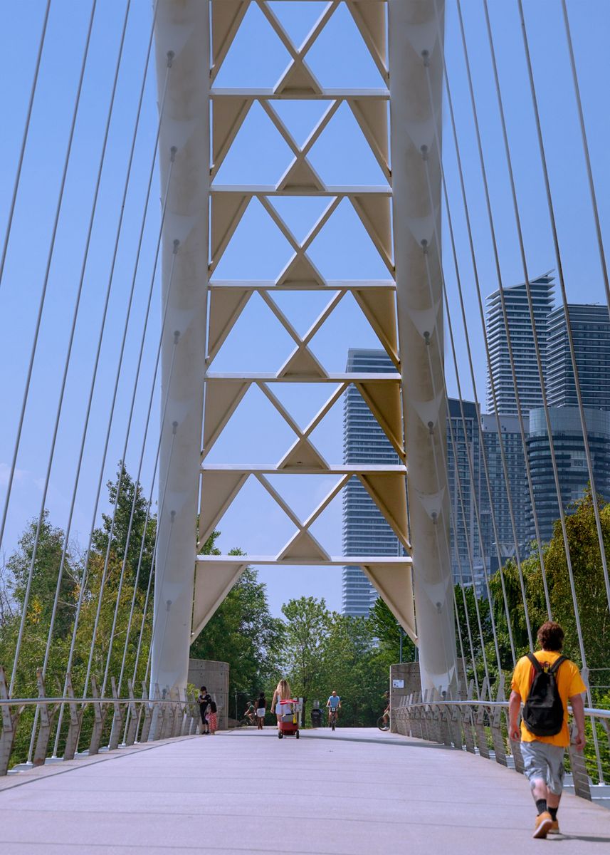 'Toronto Bridge' Poster, picture, metal print, paint by ZoShoots | Displate