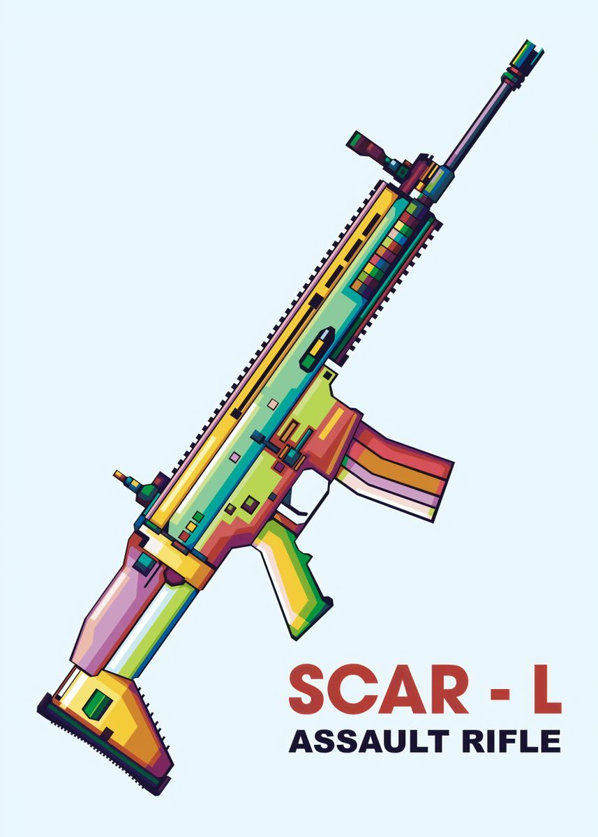 'SCAR L' Poster, picture, metal print, paint by CharlesHaydenHCTZ ...