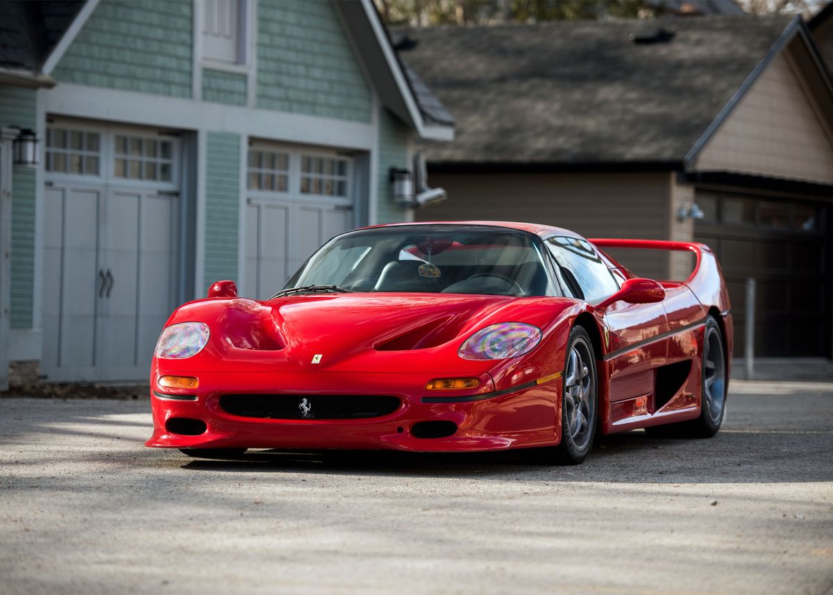 'Ferrari f50' Poster by Job Lodders | Displate