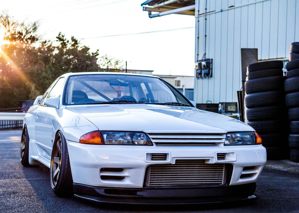 'Nissan R32 GT R' Poster by Job Lodders | Displate