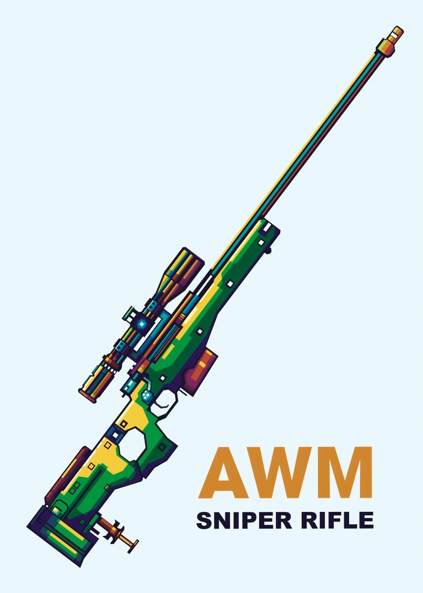 'AWM' Poster, picture, metal print, paint by CharlesHaydenHCTZ | Displate