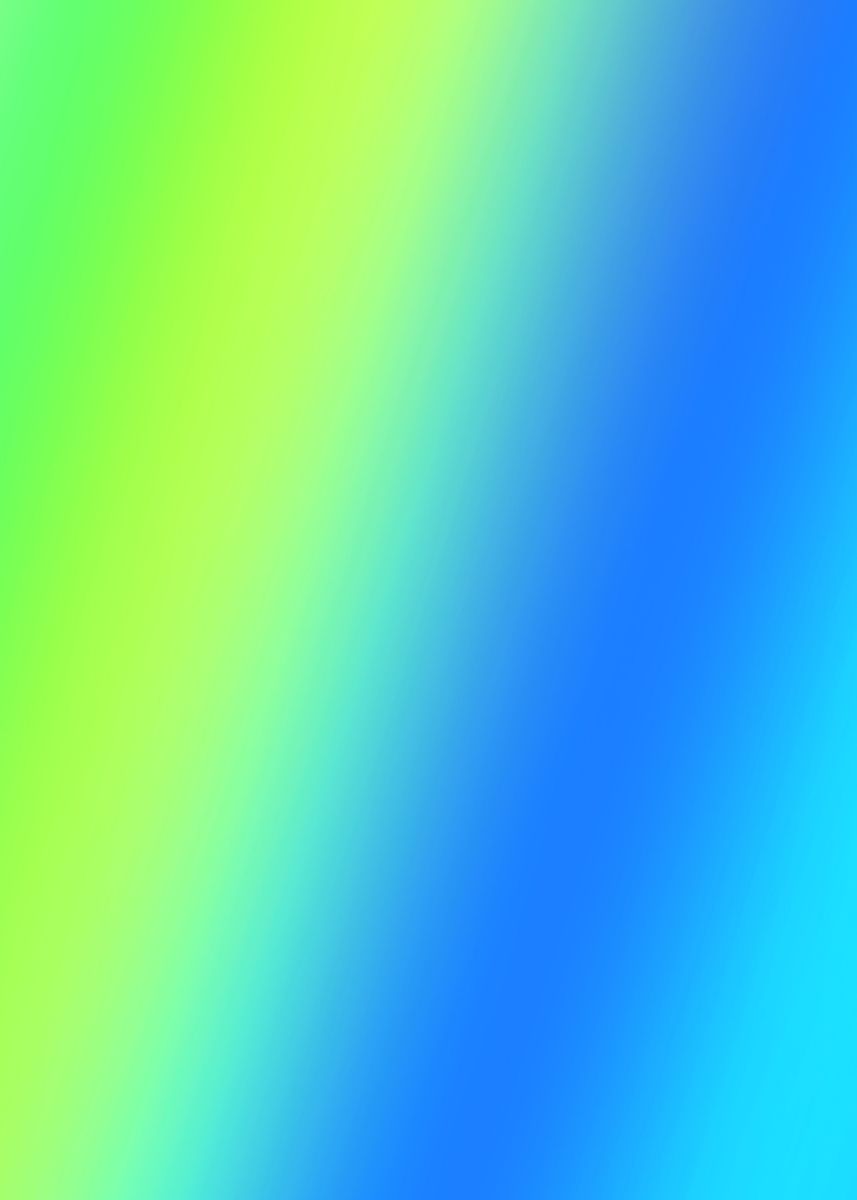 'blue green yellow abstract' Poster by artistica | Displate