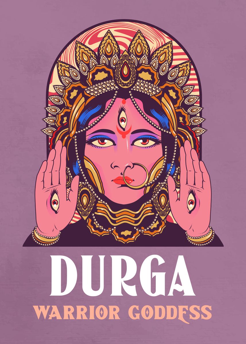 'Durga ' Poster by StonerPlates | Displate