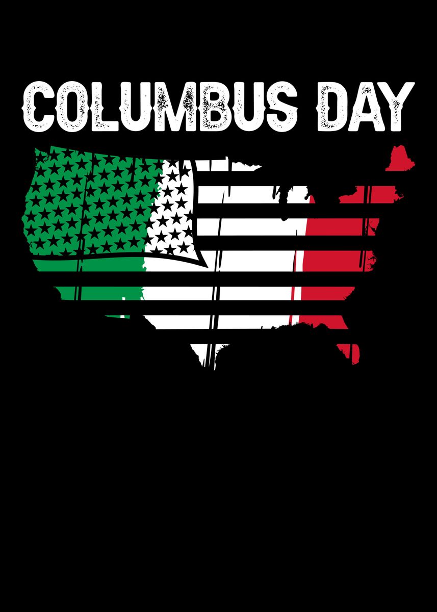 'Columbus Day' Poster, picture, metal print, paint by NAO | Displate