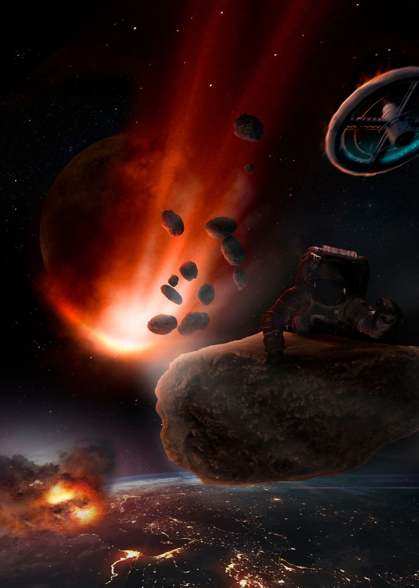 'Catastrophe' Poster by KC Lynn | Displate