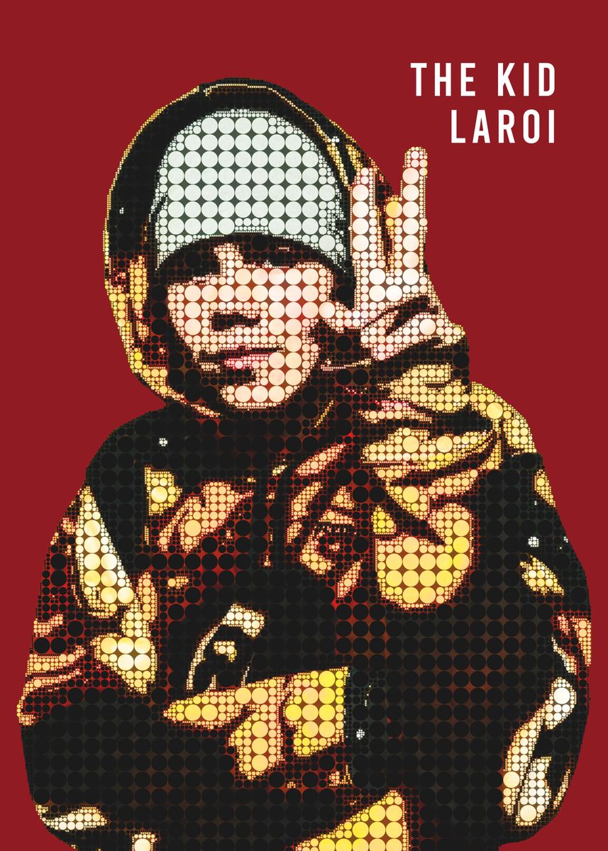 'the kid laroi' Poster, picture, metal print, paint by Bestselling cool ...