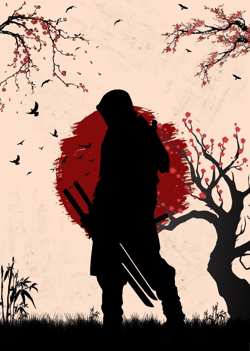 'Samurai Is Coming' Poster by Theng Id | Displate