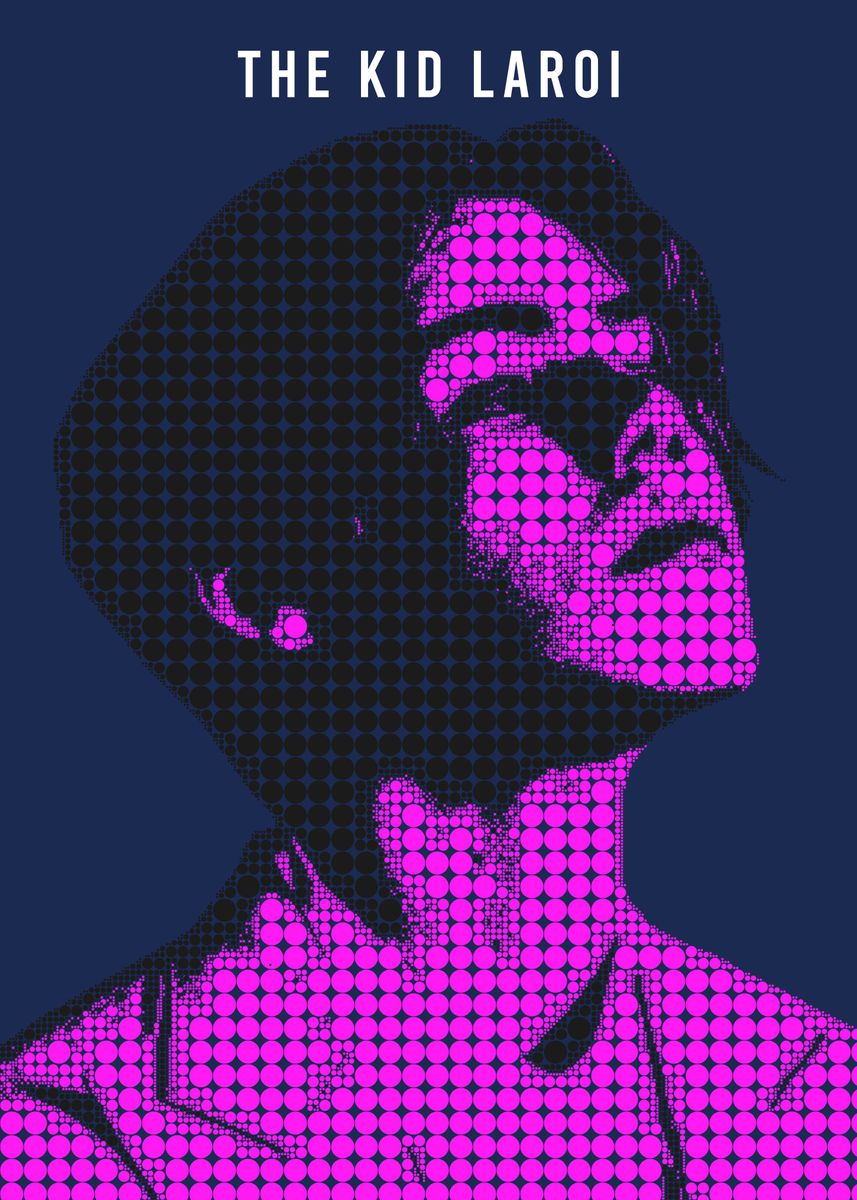 'the kid laroi' Poster by Bestselling Displate | Displate