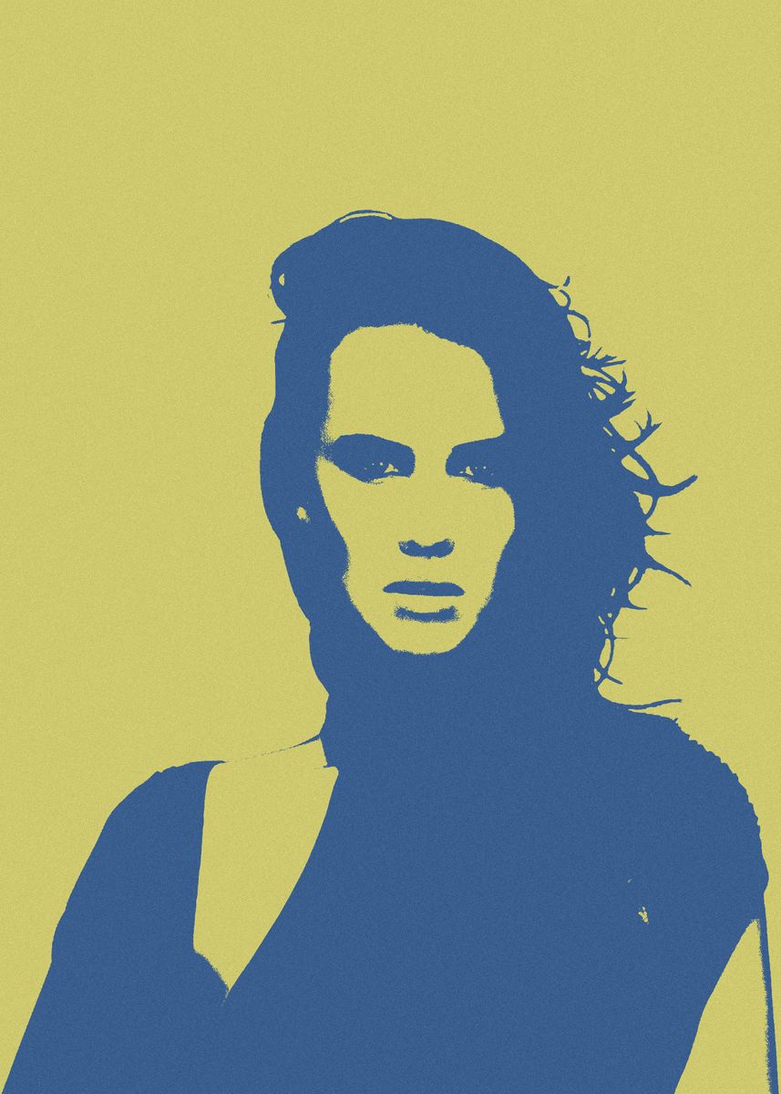 'Mariana bo' Poster, picture, metal print, paint by CarlosBalistreri ...