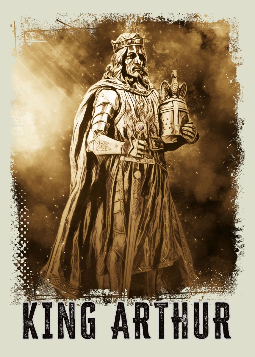 'King Arthur' Poster by OliArt | Displate